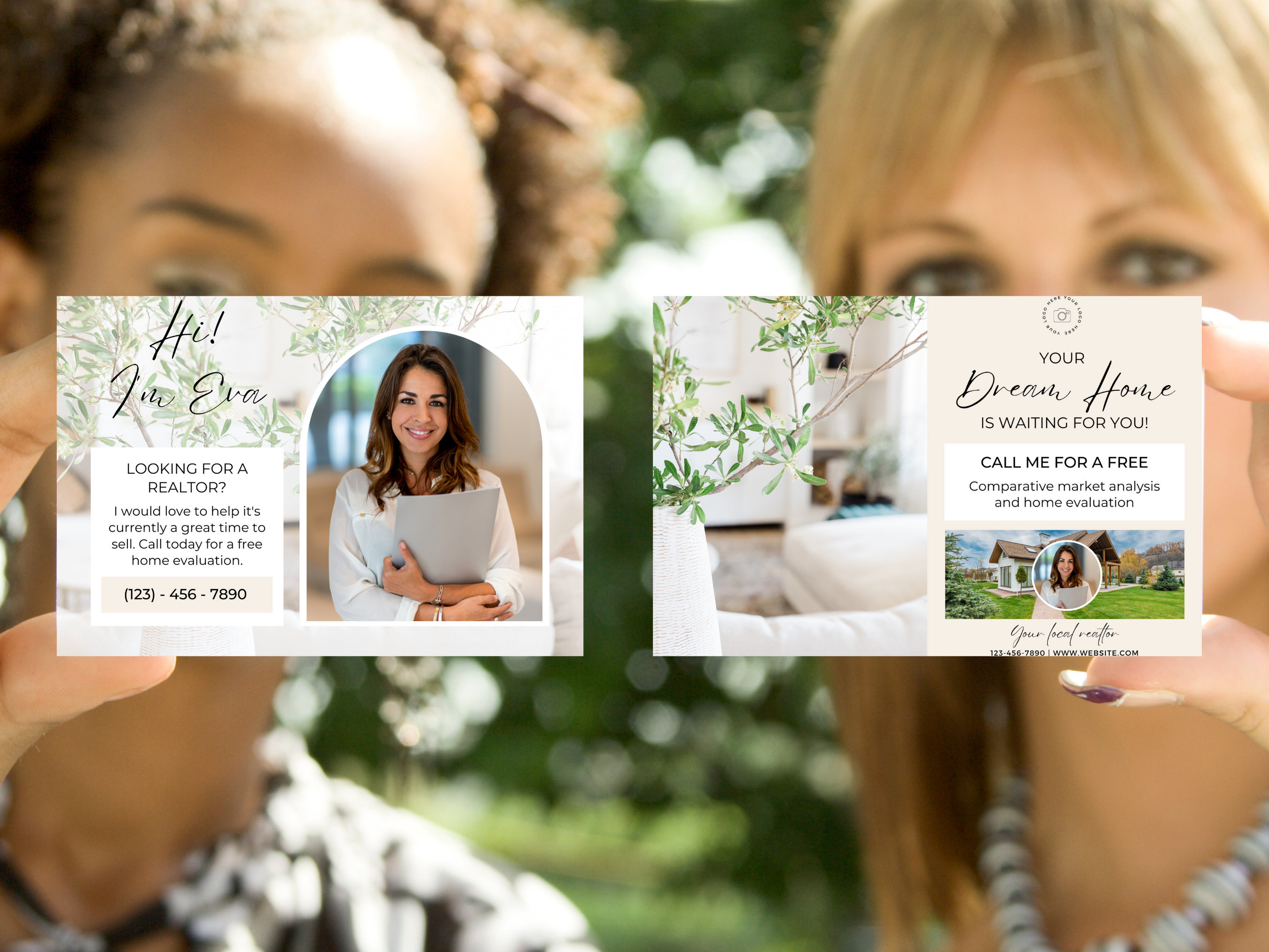 Real Estate Post Cards Bundle Realtor Seller Postcard Real Estate Agent ...