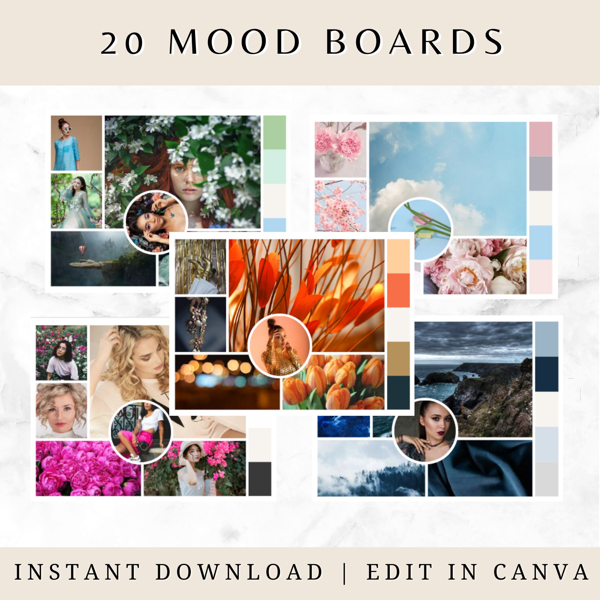 380+ Brand Bundle Templates, Business Branding Kit, Branding Mood ...