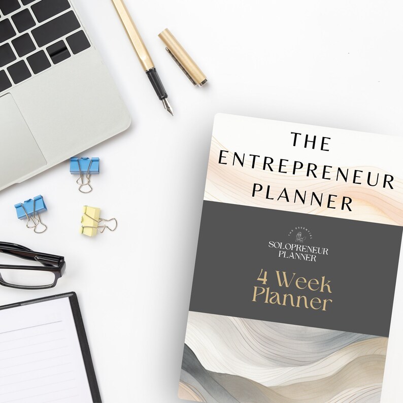 Small Business Planner Printable Entrepreneur Day Planner Solopreneur ...