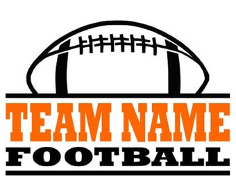 Football, SVG, DXF, EPS, Ai Design, Cutting Files for Silhouette Studio ...