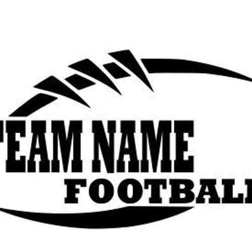 Football SVG DXF EPS Ai Design Cutting Files for - Etsy