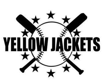 Yellow jacket svg | Etsy