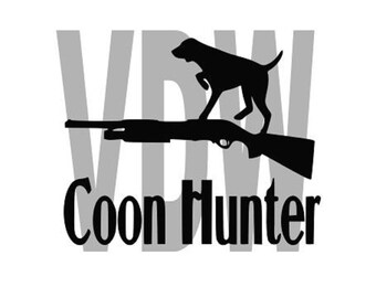Coon hunting svg | Etsy