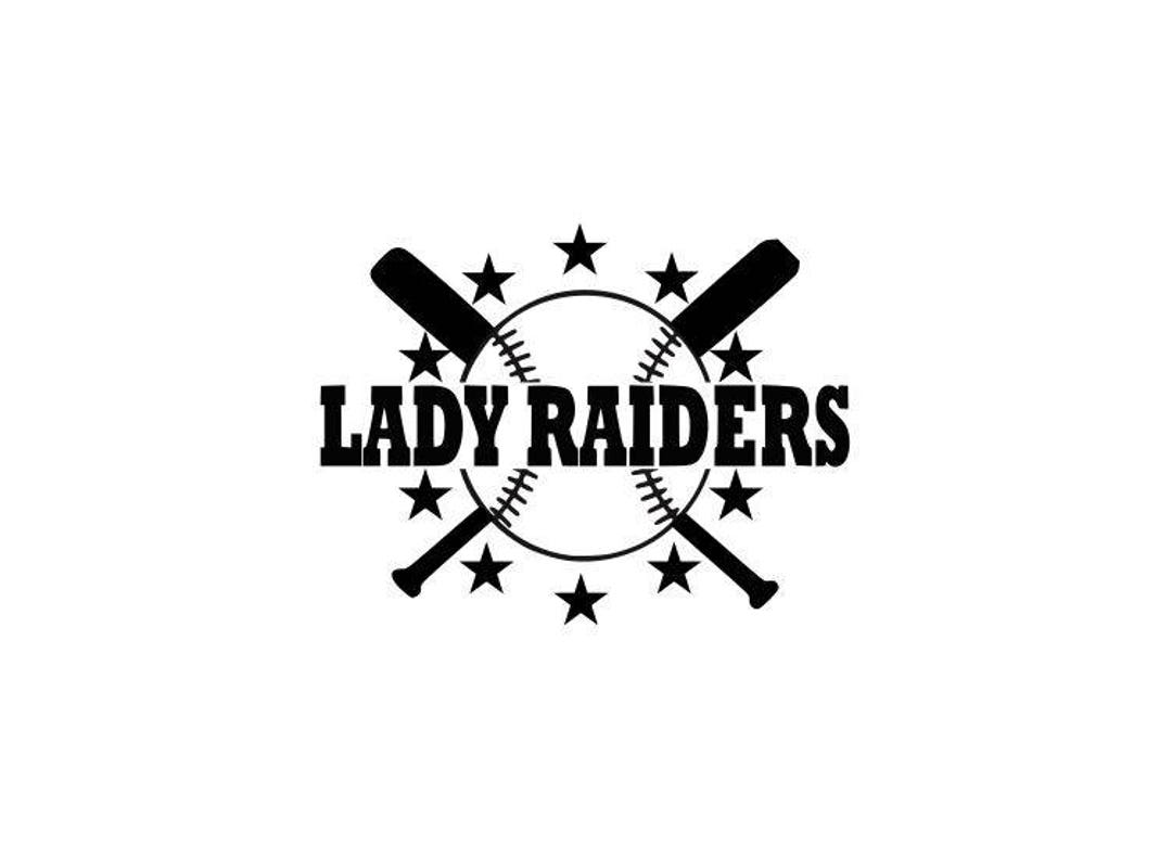Lady Raiders Svg, Raiders Softball Svg, Softball Svg, DXF EPS ...