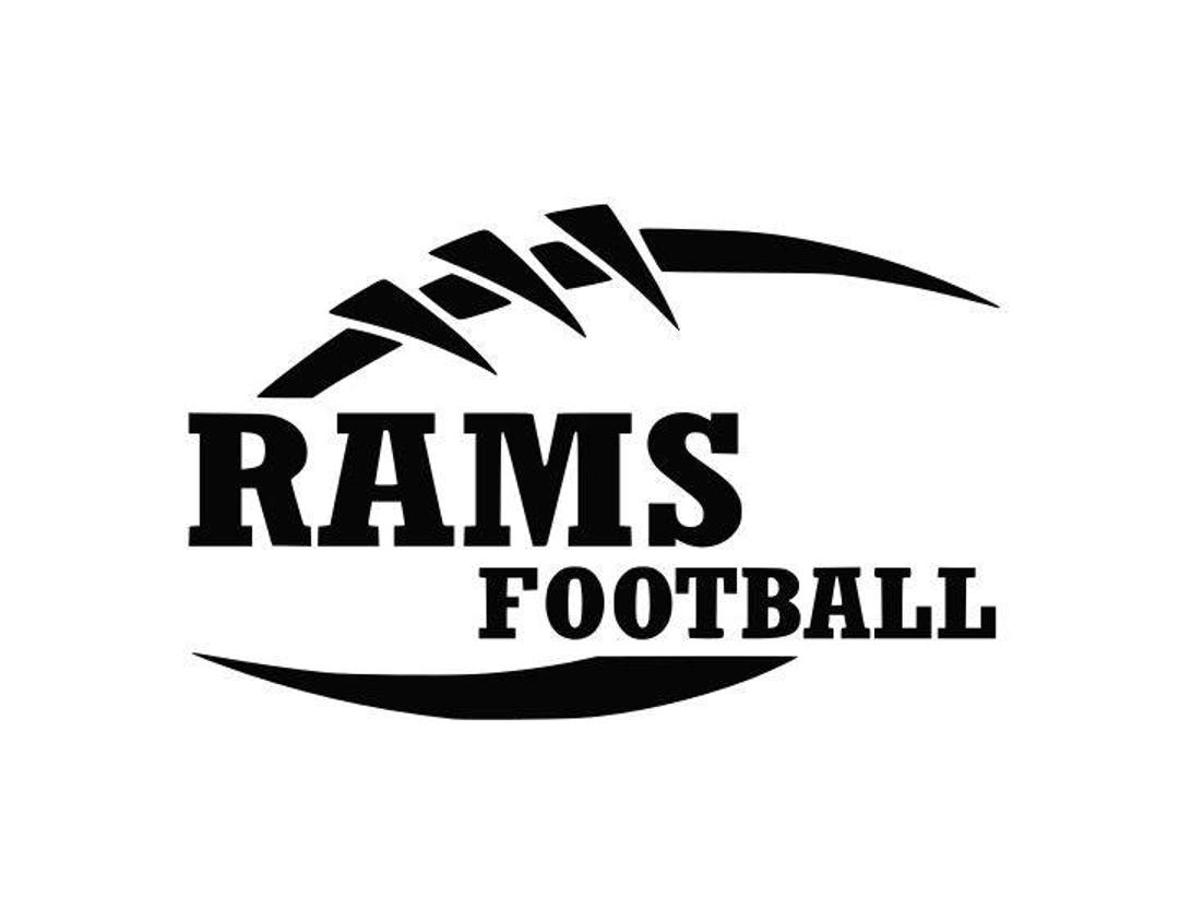 Rams Football High School College SVG File Cutting, DXF, EPS Design ...