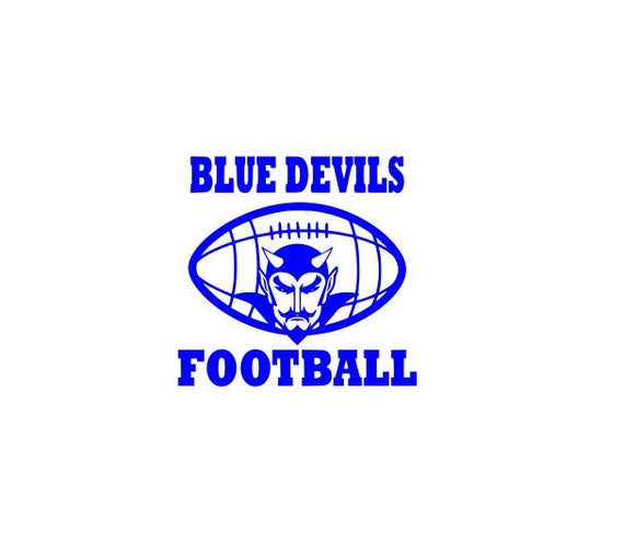 Blue Devils Football Logo
