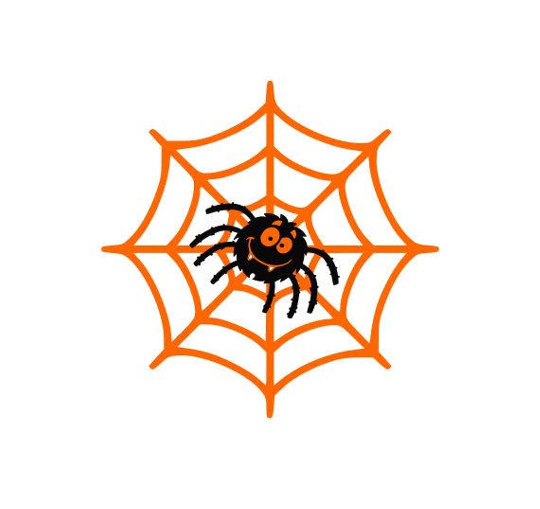 Halloween Fall Spider Spider Web Cutting Files Use With Silhouette ...