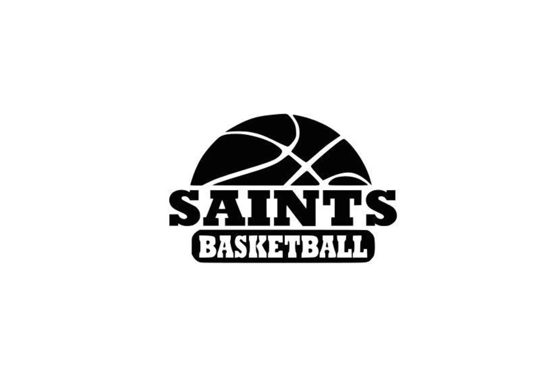 Saints Svg Saints Basketball Svg Basketball Svg SVG DXF | Etsy