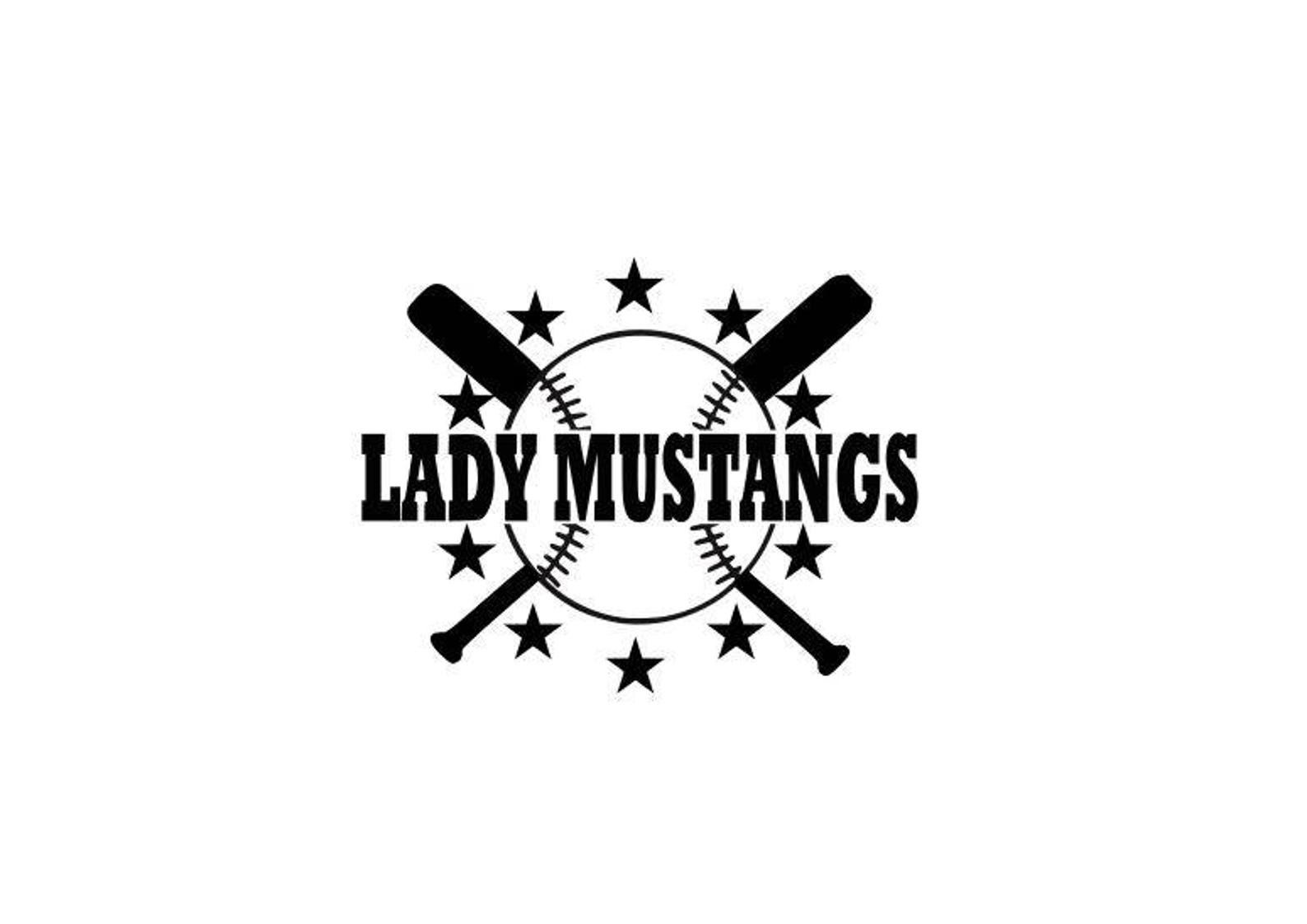 Lady Mustangs Svg Mustangs Softball Svg Mustangs Team Svg - Etsy