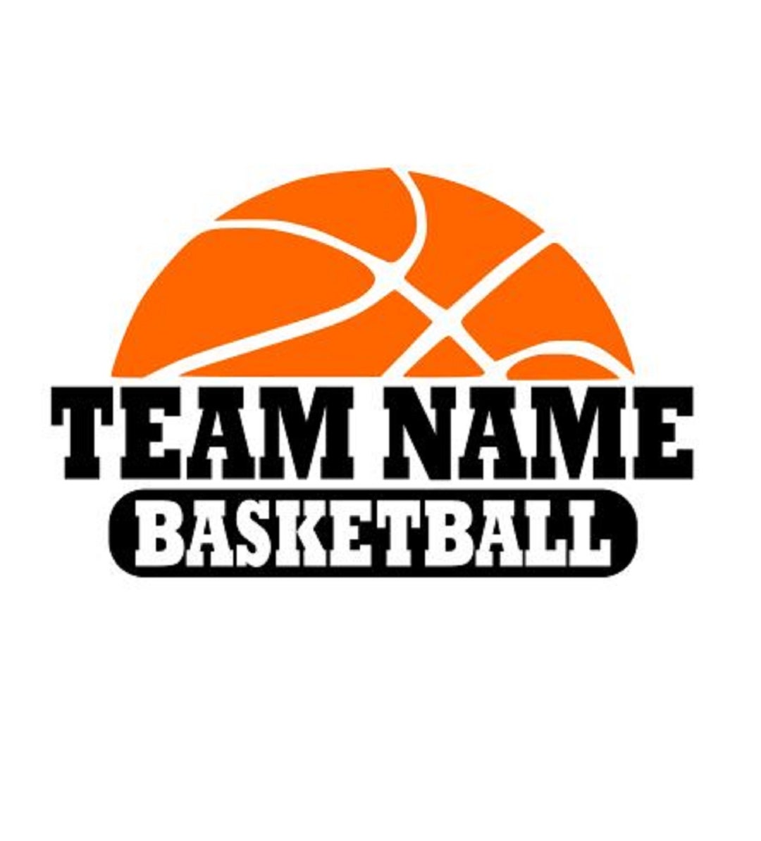 Basketball, SVG, DXF, EPS, Ai Design, Cutting Files for Silhouette ...