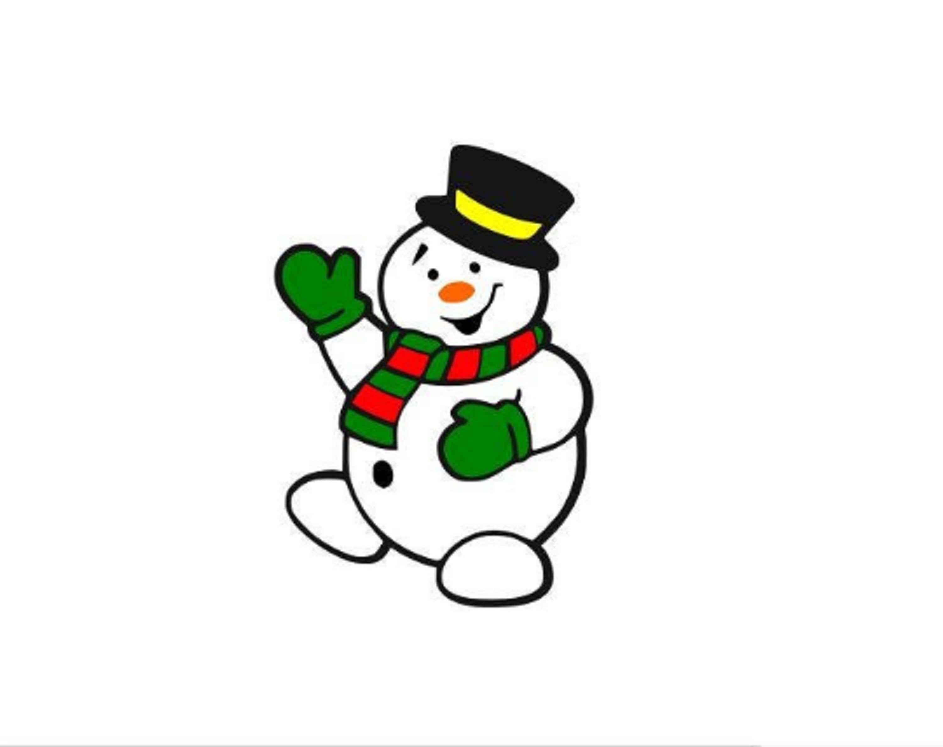 Frosty the Snowman Let It Snow Snowman Frosty Clipart - Etsy