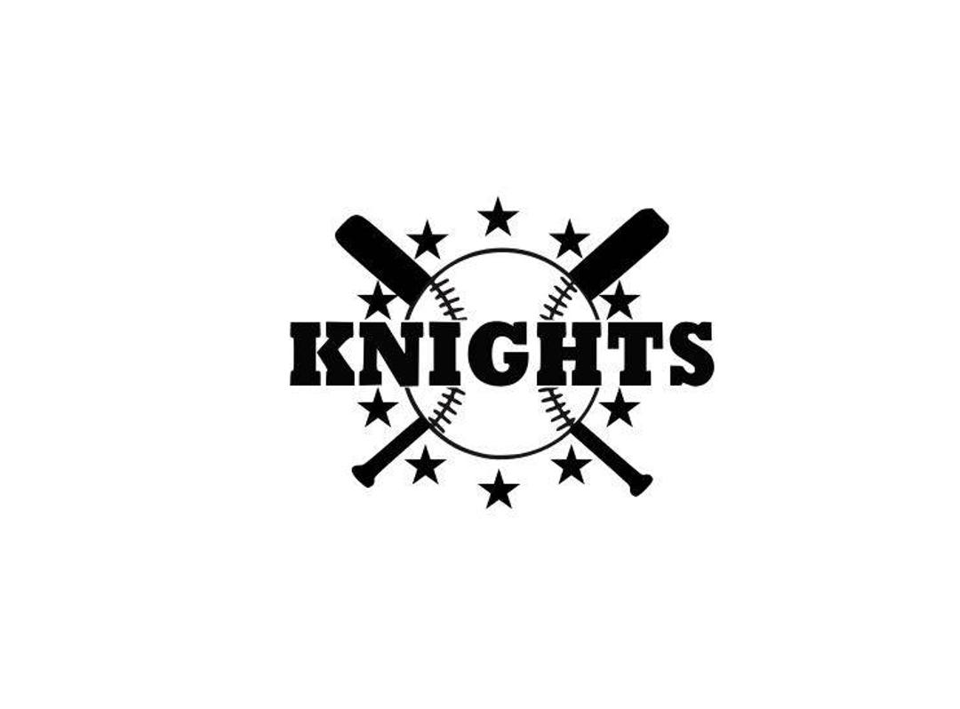 Knights Baseball Svg, Baseball Cut File, Baseball Shirt Svg, Baseball ...