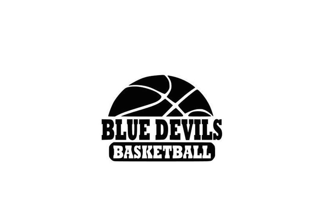 Blue Devils Svg, Blue Devils Basketball Svg, Basketball Svg, Devil Svg ...