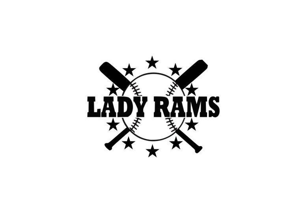 Lady Rams Svg, Rams Softball Svg, Rams Design Svg, Rams Cut File Svg ...