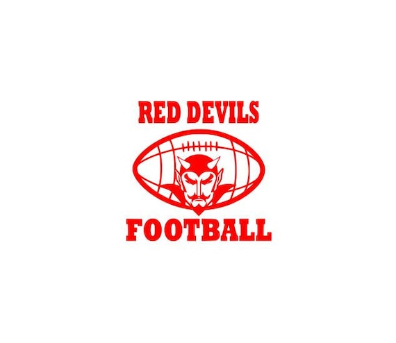 Devil Logo Football
