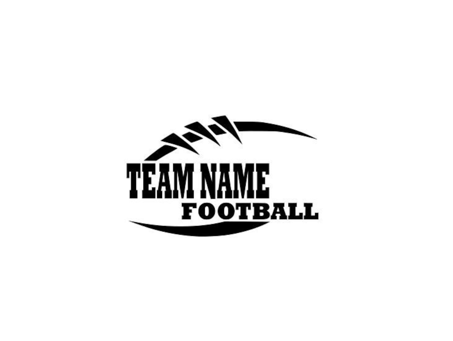 Football, SVG, DXF, EPS, Ai Design, Cutting Files for Silhouette Studio ...