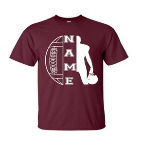 Football, SVG, DXF, EPS, Ai Design, Cutting Files for Silhouette Studio ...