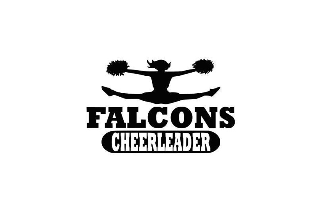 Falcons Svg, Falcons Cheerleader Svg, Cheerleader Svg, SVG, DXF, EPS ...