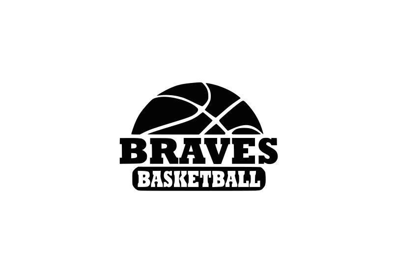 Braves Svg Braves Basketball Svg Basketball Svg SVG DXF | Etsy