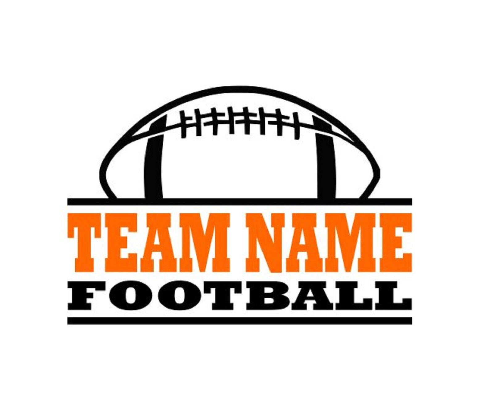 Football SVG DXF EPS Ai Design Cutting Files for - Etsy