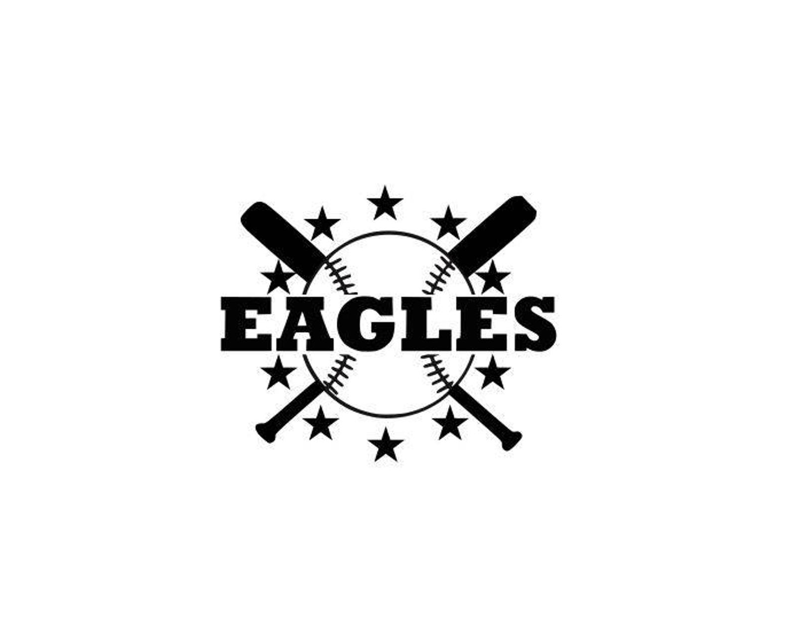 Eagles Baseball Svg, Baseball Cut File, Baseball Mom Svg, Baseball Svg ...