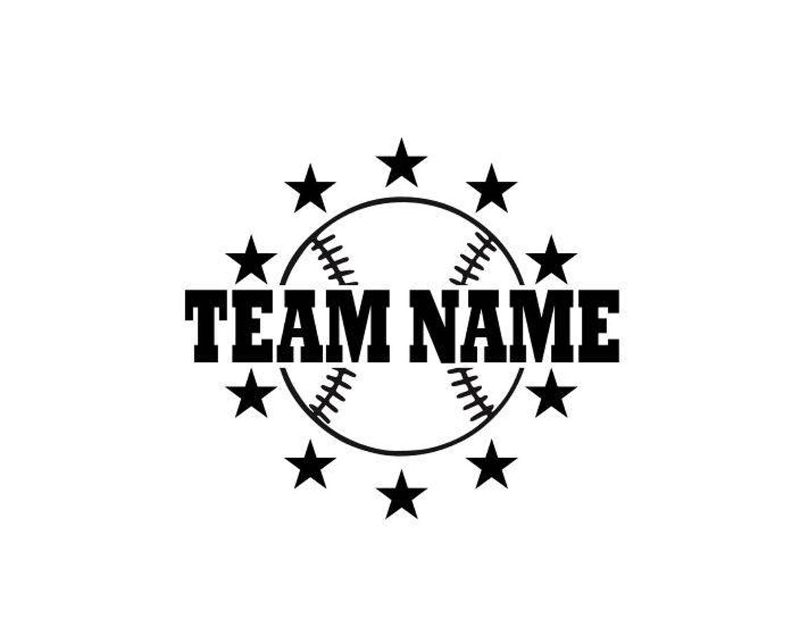 Baseball Softball SVG DXF EPS Design Cutting Files for - Etsy