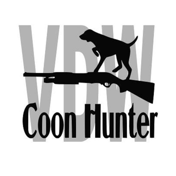 Coon Hunting Svg - Etsy