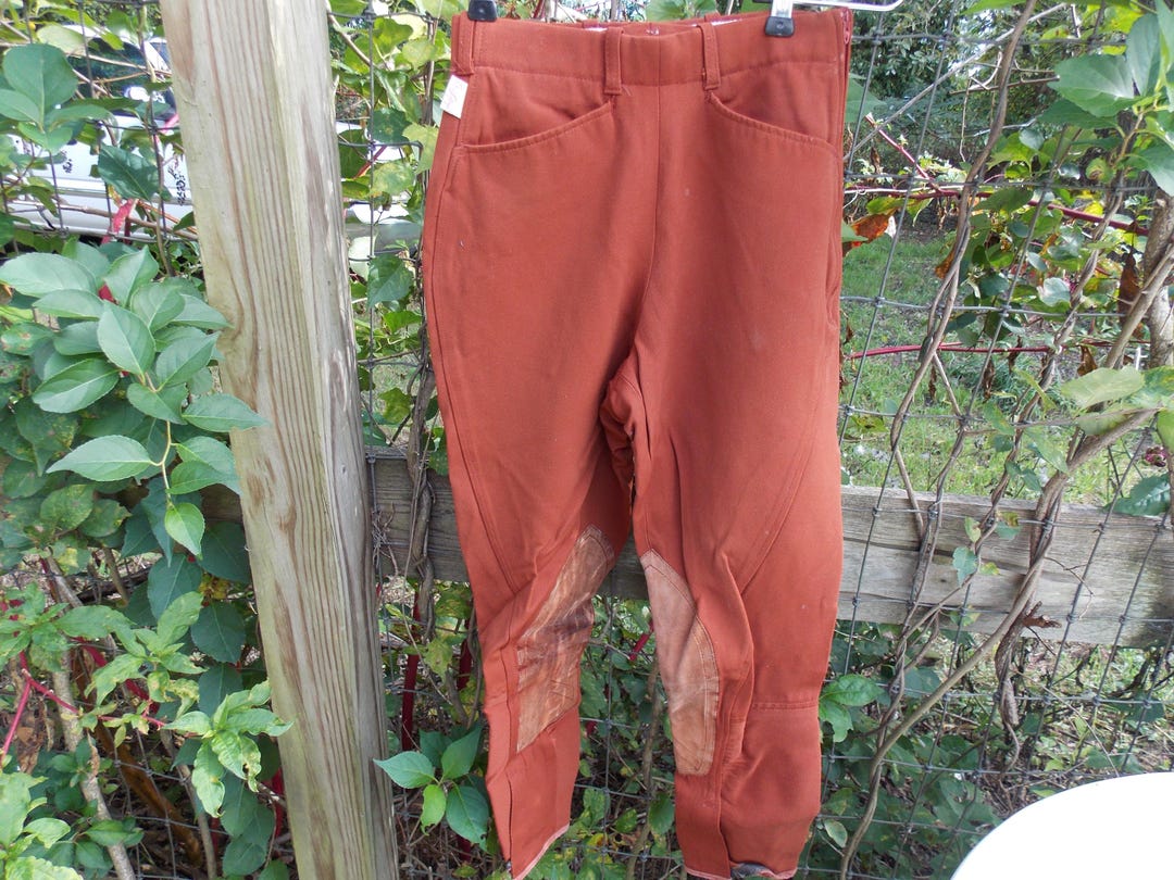 Vintage Tailor Sportsman Ladies Riding Breeches Rust Color Size 24R ...