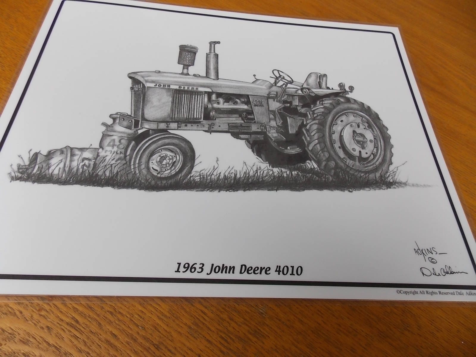 John Deere Tractor Pencil Drawings