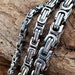 Byzantine Chain Viking Necklace, Premium Quality Stainless Steel ...