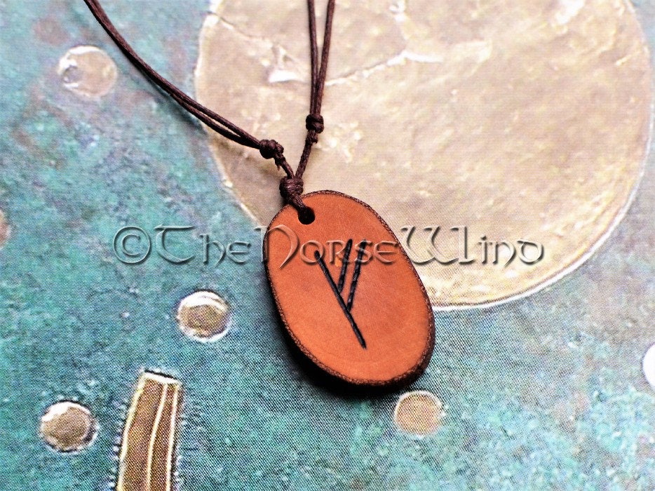 Viking Rune Necklace Norse Rune Symbol of Your Choice Elder - Etsy