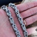Byzantine Chain Viking Necklace, Premium Quality Stainless Steel ...