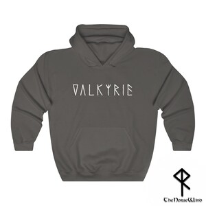 Valkyrie Viking Hoodie Shieldmaiden Norse Mythology Sweatshirt, Viking ...