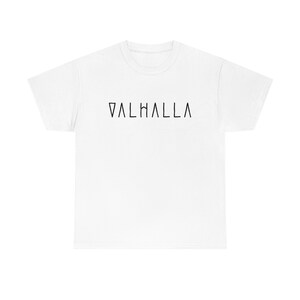 VALHALLA Viking T-shirt, Men's Nordic Shirt, Norse Mythology Warriors ...