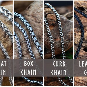 Viking Freya Necklace, Norse Goddess Amulet From Aska, Stainless Steel ...