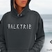 Valkyrie Viking Hoodie Shieldmaiden Norse Mythology Sweatshirt, Viking ...