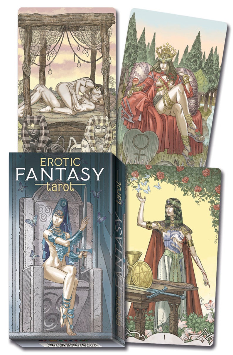 Erotic Fantasy Tarot Sexy Tarot Cards And Decks Unique Etsy