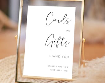 Personalised Unplugged Wedding Sign Modern Minimalist Design Digital or ...