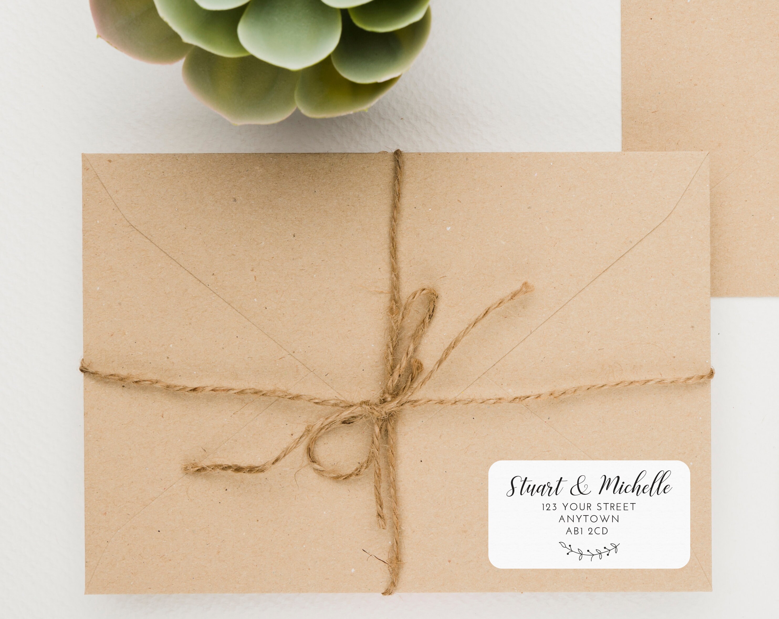 Personalised Address Labels / Stickers Wedding New Home - Etsy UK