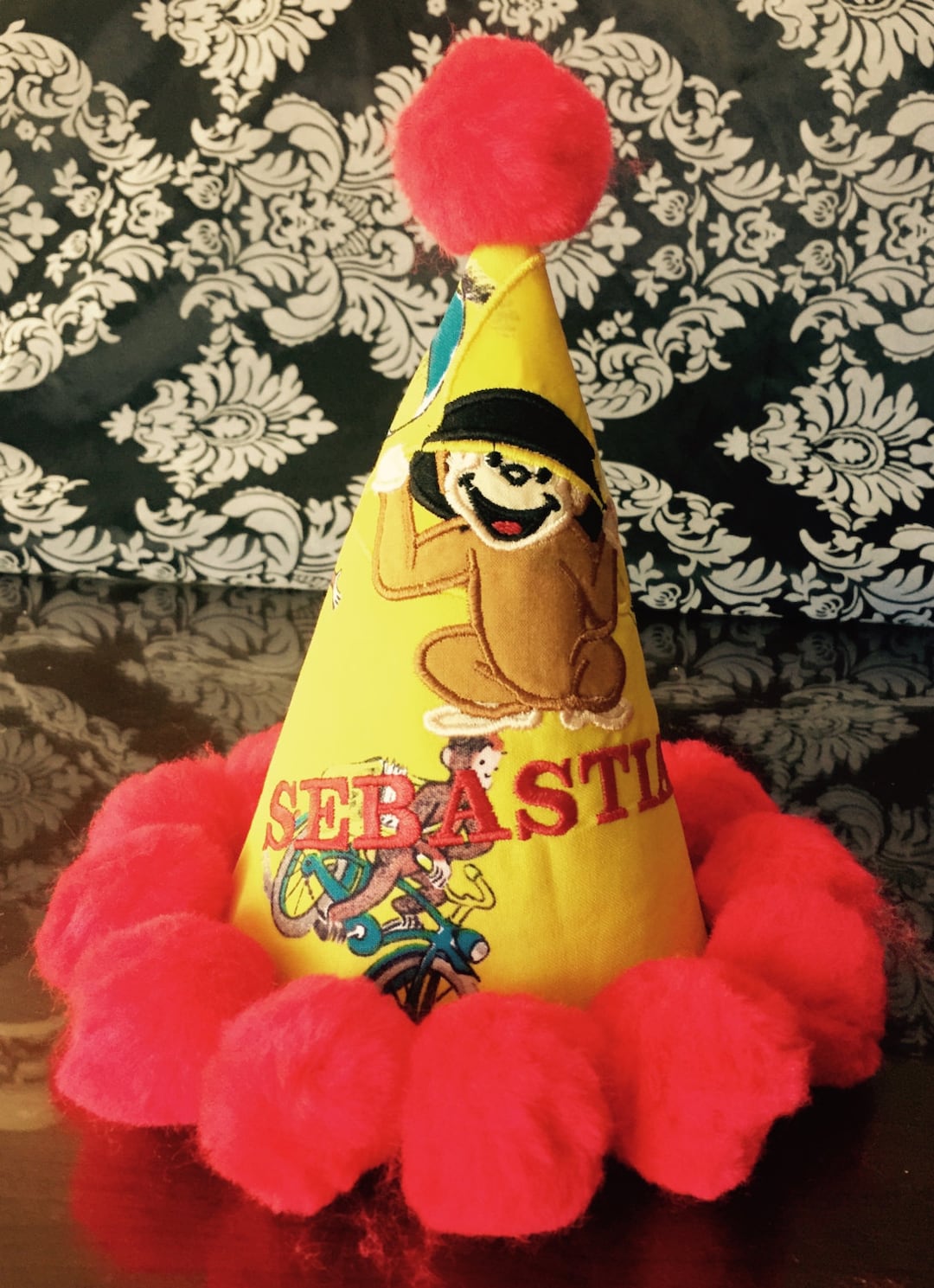Curious George Cone Party Hat - Etsy
