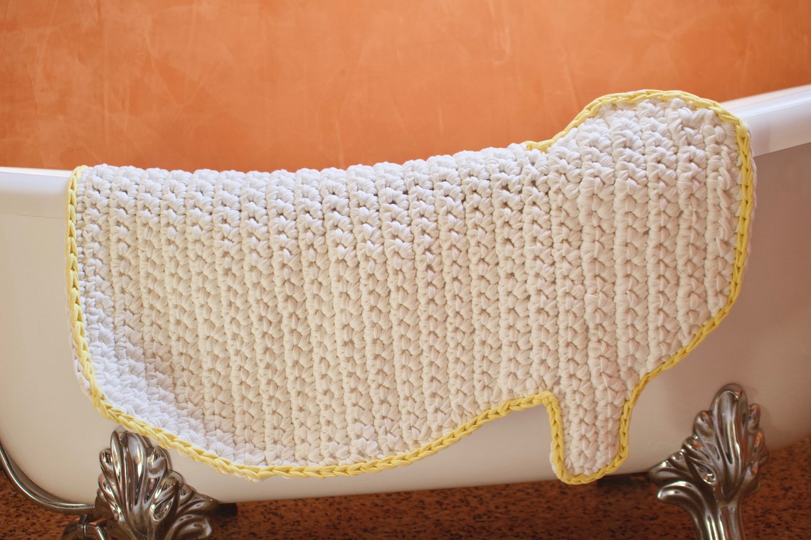 Crochet Rug Pattern Animal Rug Pattern Crochet Animal Rug - Etsy