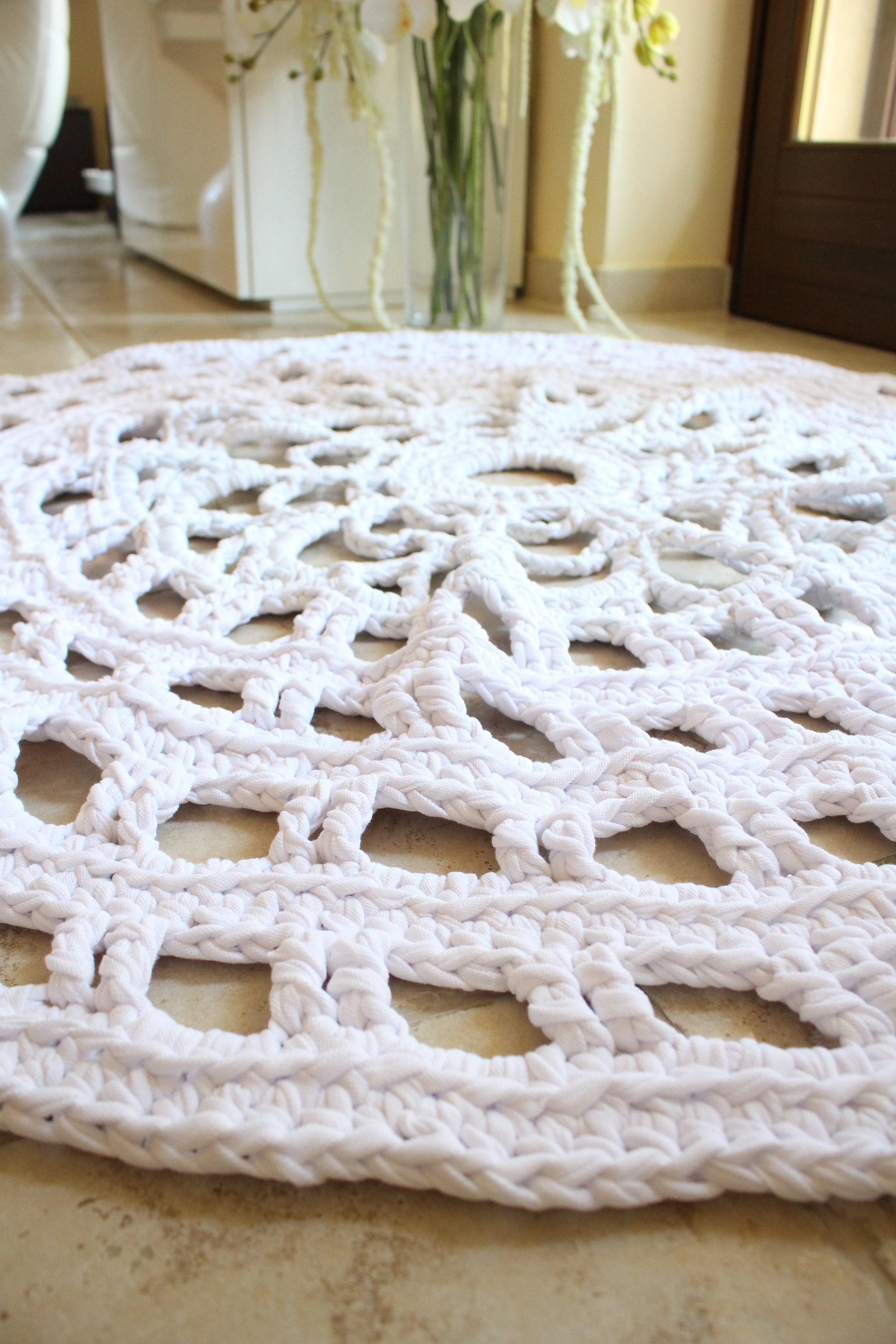 Rug Pattern Bundle Set Doily Rug Pattern Hygge Rugs Crochet | Etsy