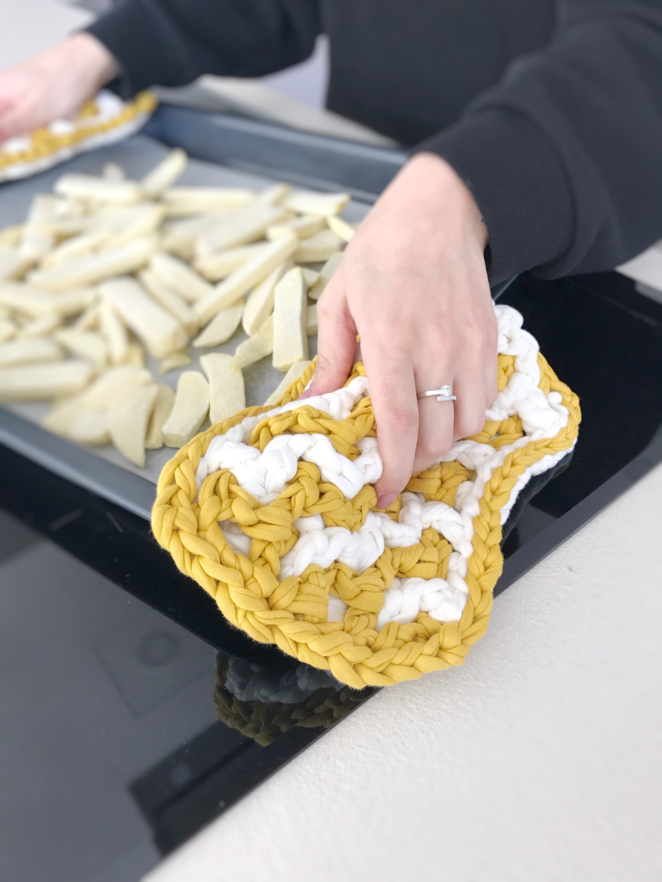 Fall Crochet Pattern Hot Pads Pattern Oven Mitt Crochet - Etsy