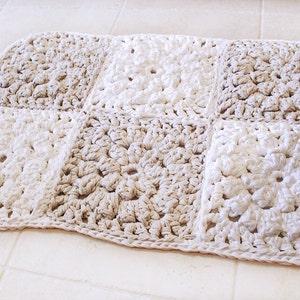 Crochet Rug Pattern, Chunky Floor Rug, Crochet Pattern, Super Bulky Rug ...