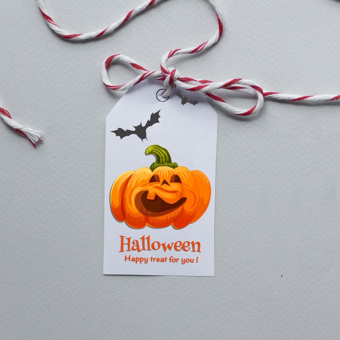 HALLOWEEN GIFT TAGS Digital Files Printable Download - Pumpkin, Pumpkin ...