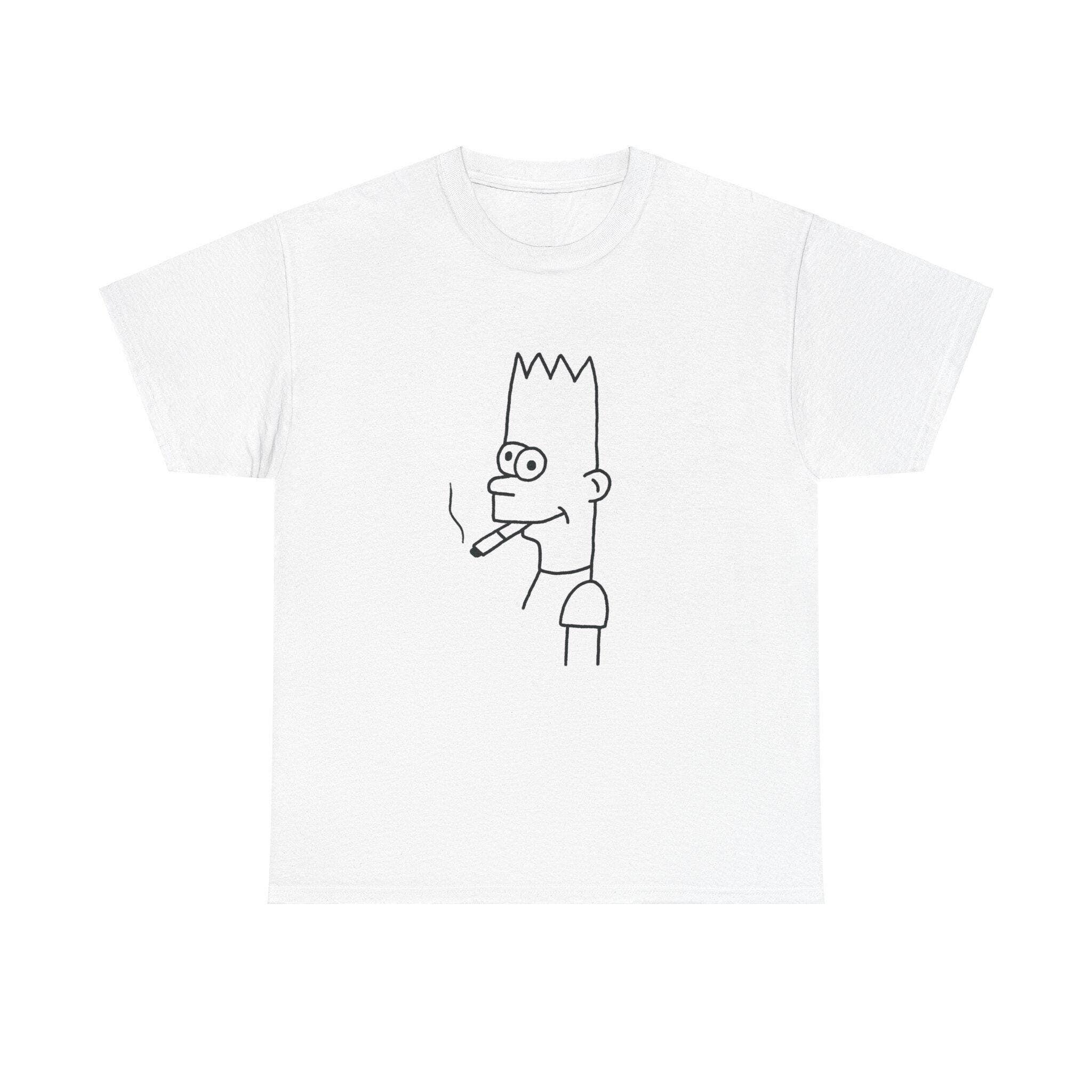 Bootleg Bart Simpson T-shirt - Etsy