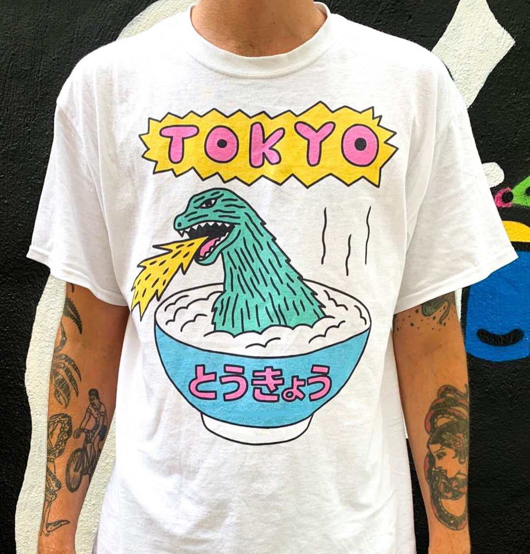 Tokyo Graphic T-shirt - Etsy UK