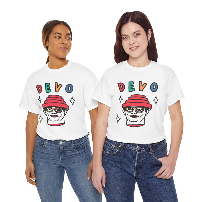 Punk DEVO T-shirt - Etsy UK