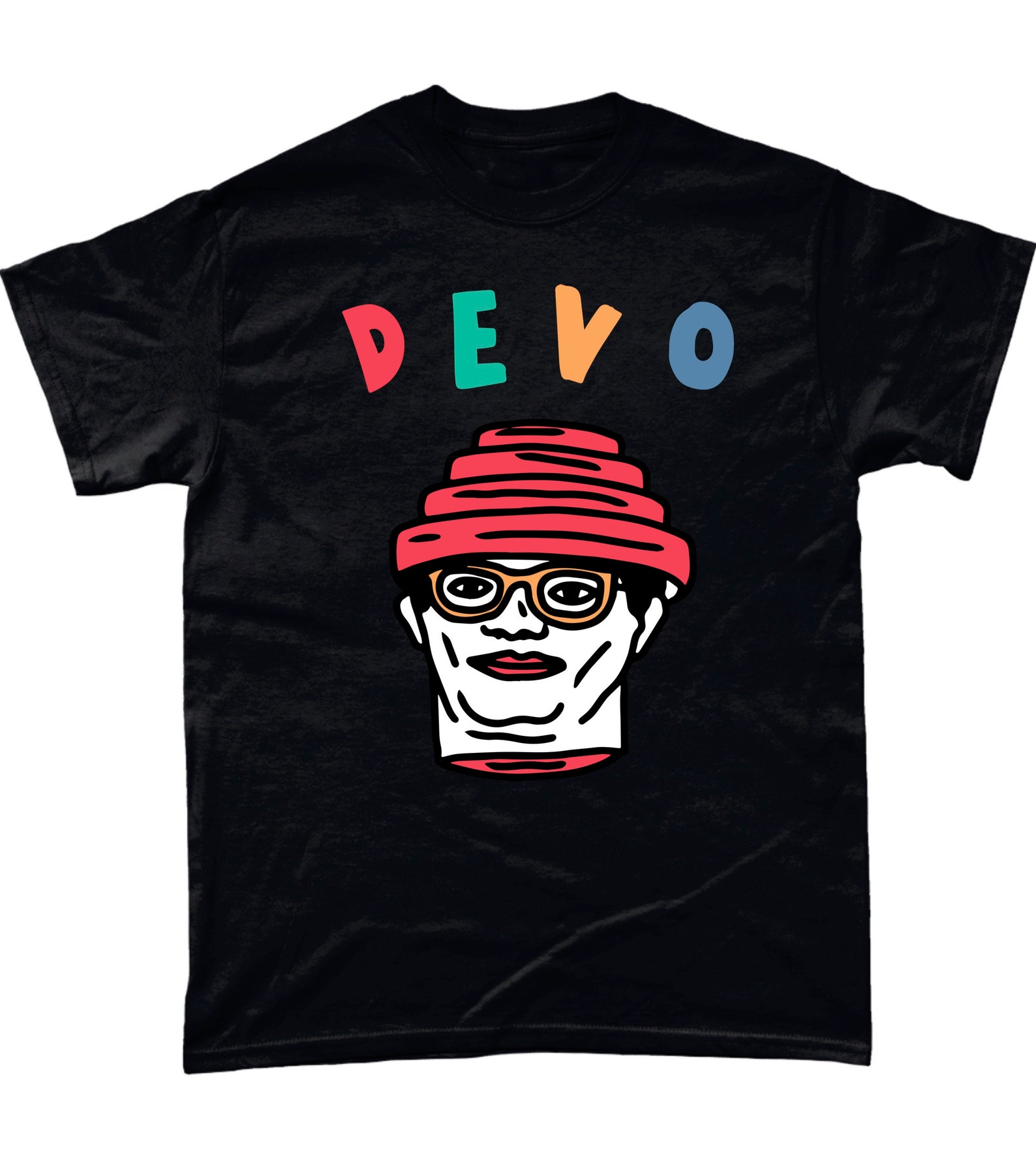 Punk DEVO T-shirt | Etsy UK