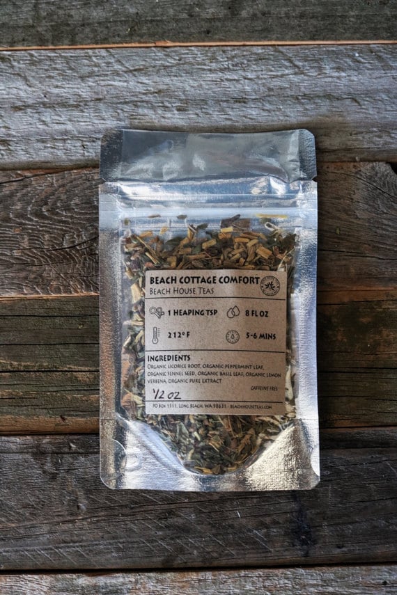 Beach Getaway Loose Leaf Tea Artisan Gift Set: Three Flavors, Organic ...